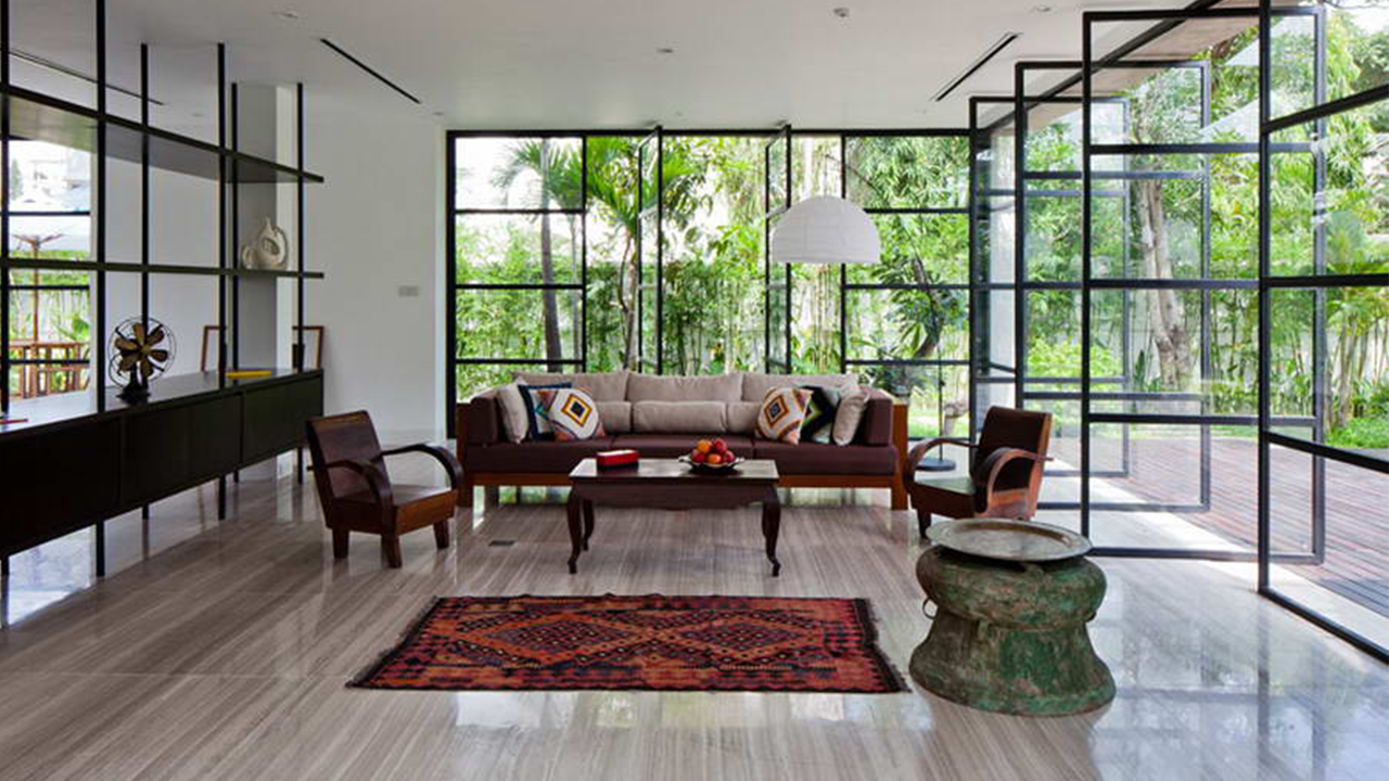 CỬA KÍNH TRỤC XOAY: GIẢI PHÁP TỐI ƯU ĐỂ LẤY SÁNG CHO KHÔNG GIAN SỐNG ...