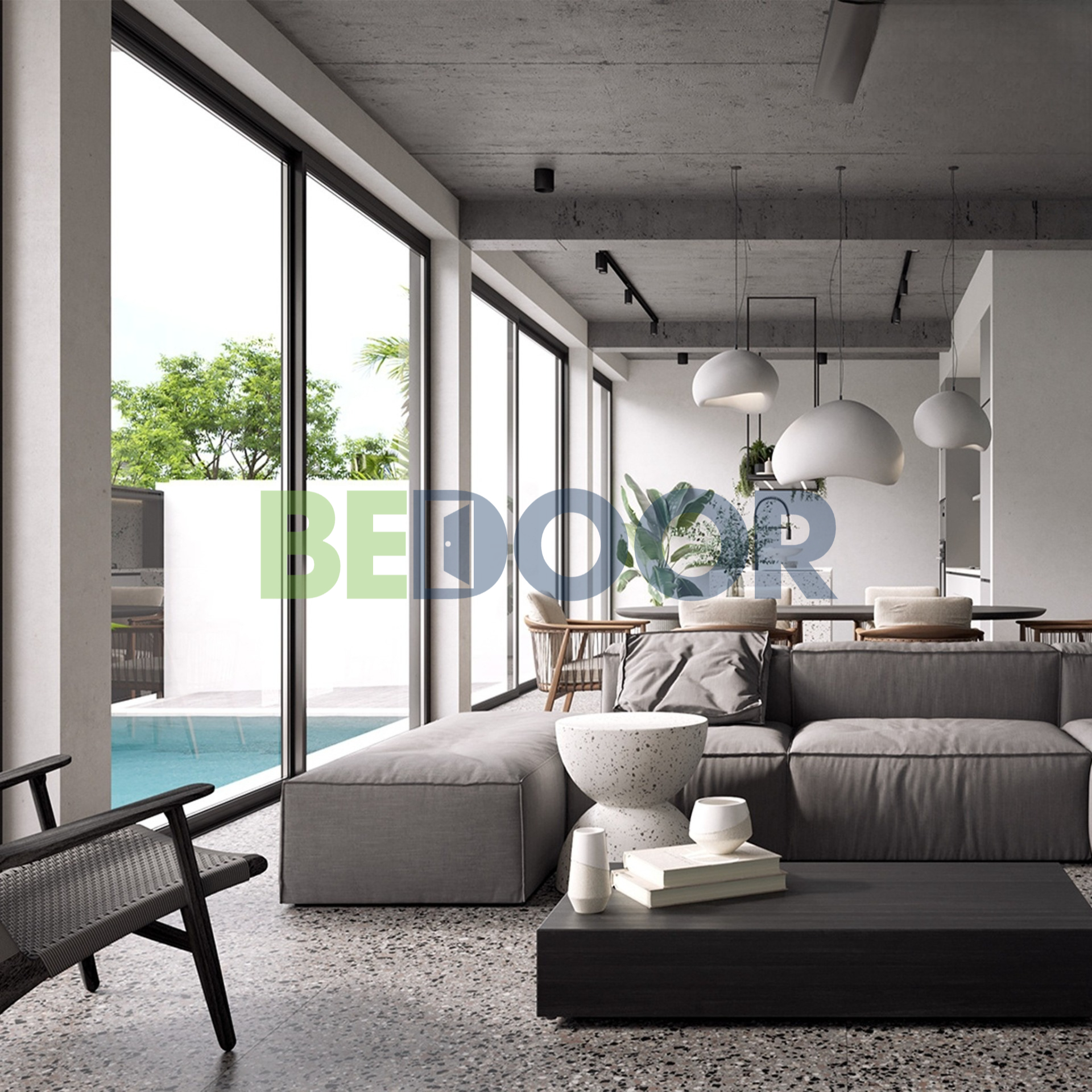 Siêu phẩm Cửa Xếp Gấp cao cấp, tiêu chuẩn Đức - không gian mở tràn đầy ...